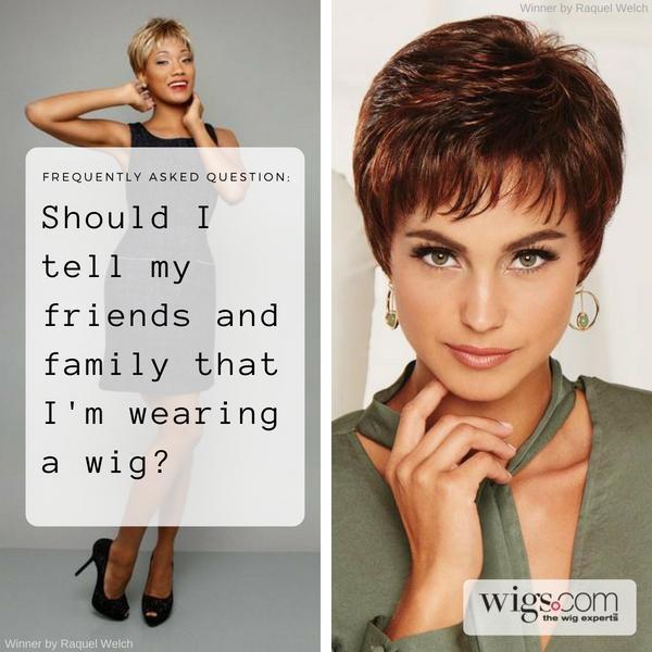Should I Tell People I'm Wearing a Wig? – Wigs.com