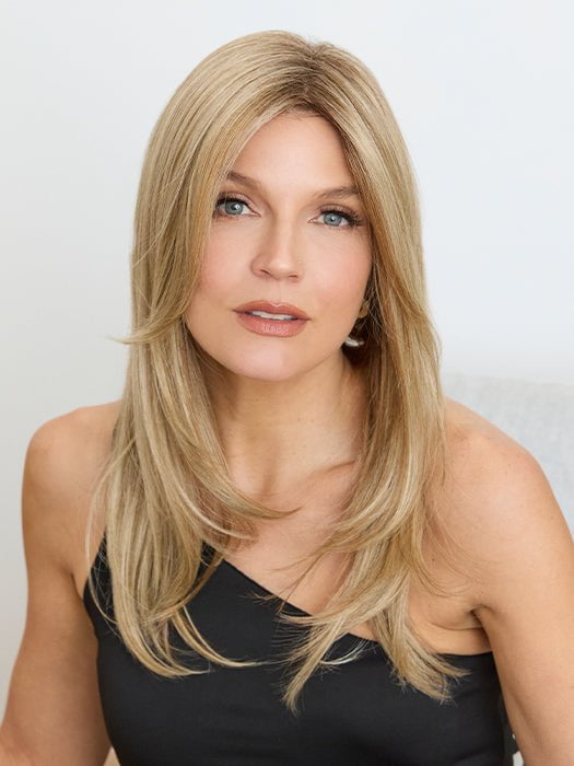Long TP Mono LG | Synthetic Hair Topper by Amore – Wigs.com
