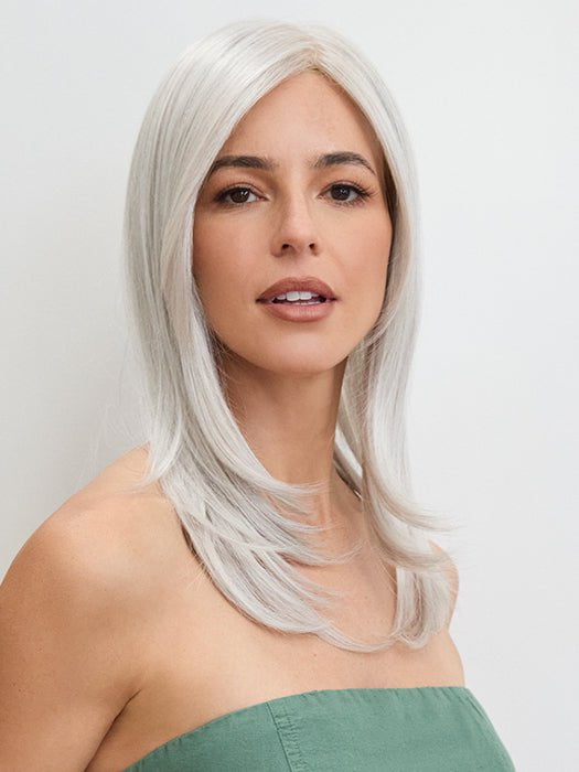Long TP Mono LG | Synthetic Hair Topper by Amore – Wigs.com