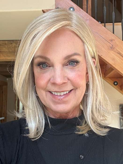 Lisa | Human Hair/Synthetic Hair Blend Lace Front Wig (Mono Top) – Wigs.com