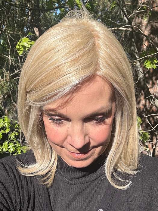Lisa | Human Hair/Synthetic Hair Blend Lace Front Wig (Mono Top) – Wigs.com
