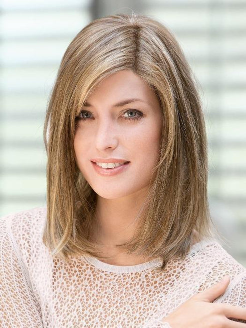 Matrix | Remy Human Hair Topper with Lace Front – Wigs.com