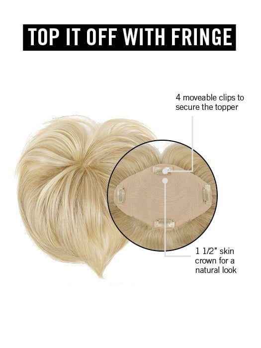 Top It Off With Fringe by Hairdo | Synthetic Hair Topper – Wigs.com
